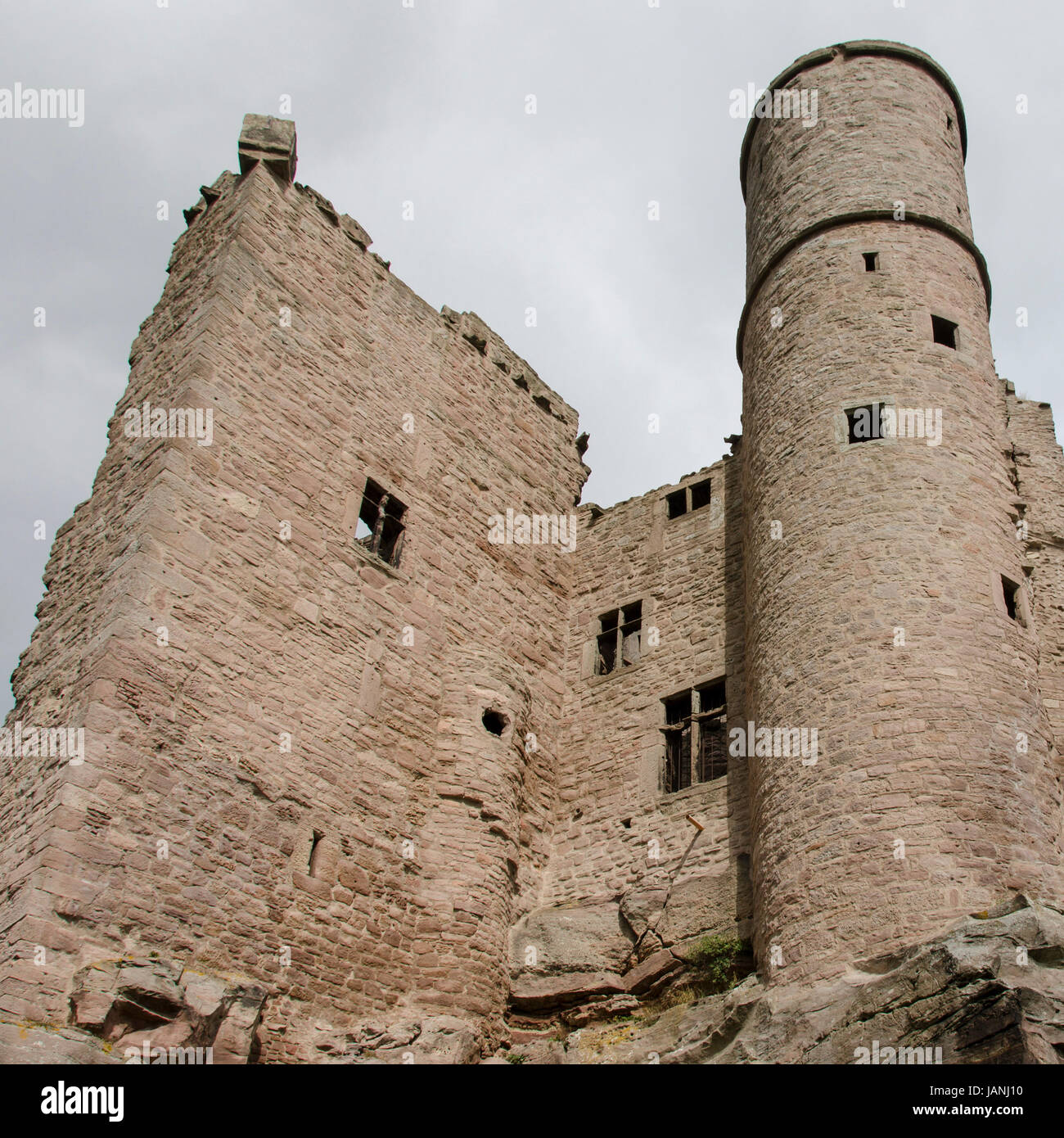 The castle of Hanstein in Thuringia, Germany, one of the largest ...