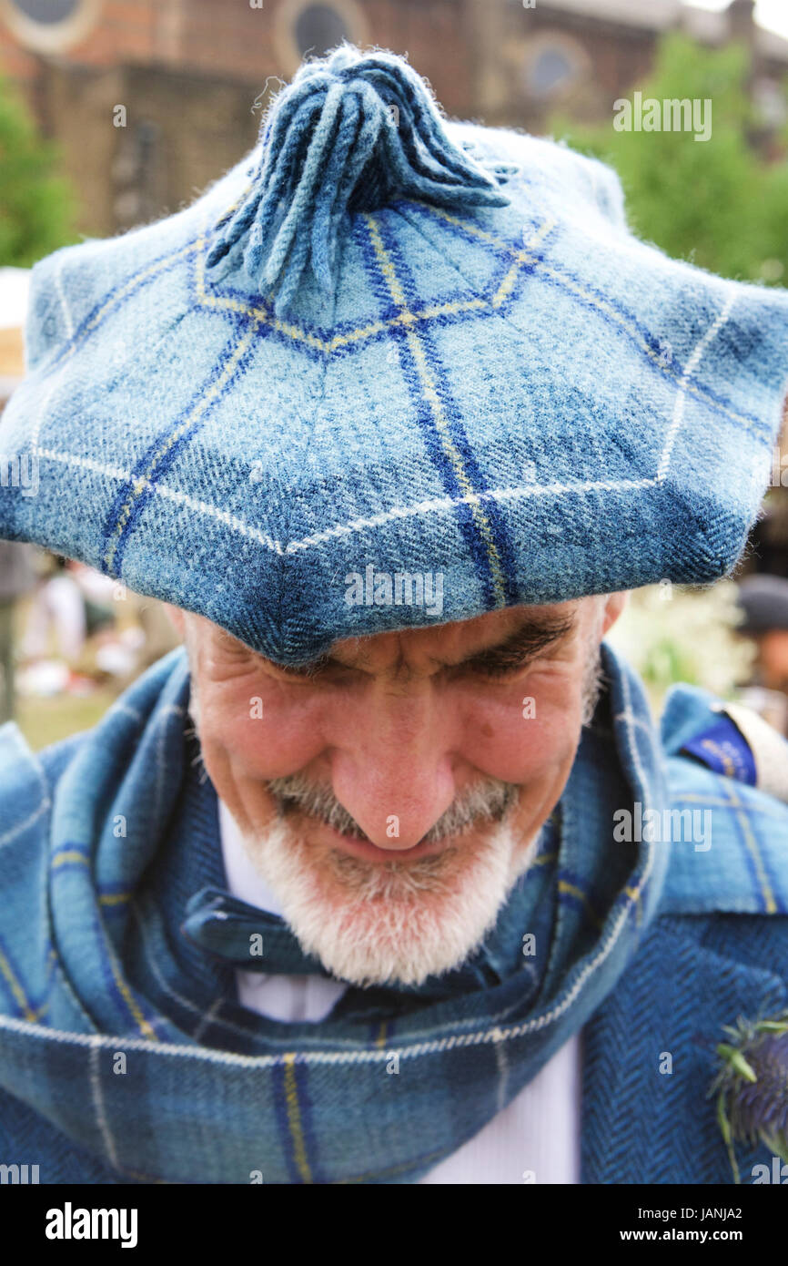 The Burns Bunnet is a tam o'shanter and was created by John Burleigh in ...