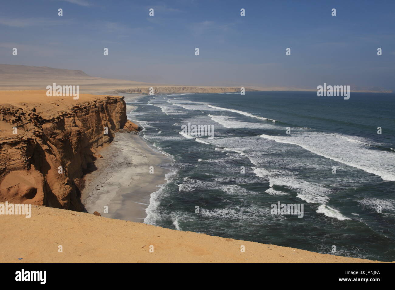 national park in paracas peru Stock Photo - Alamy