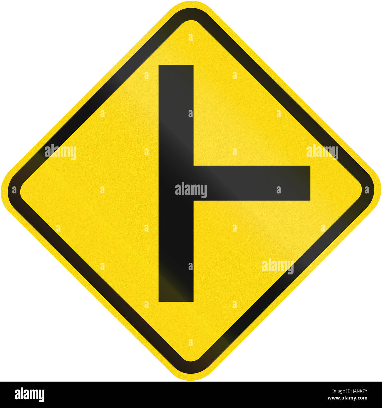 Uncontrolled junction sign hi-res stock photography and images - Alamy