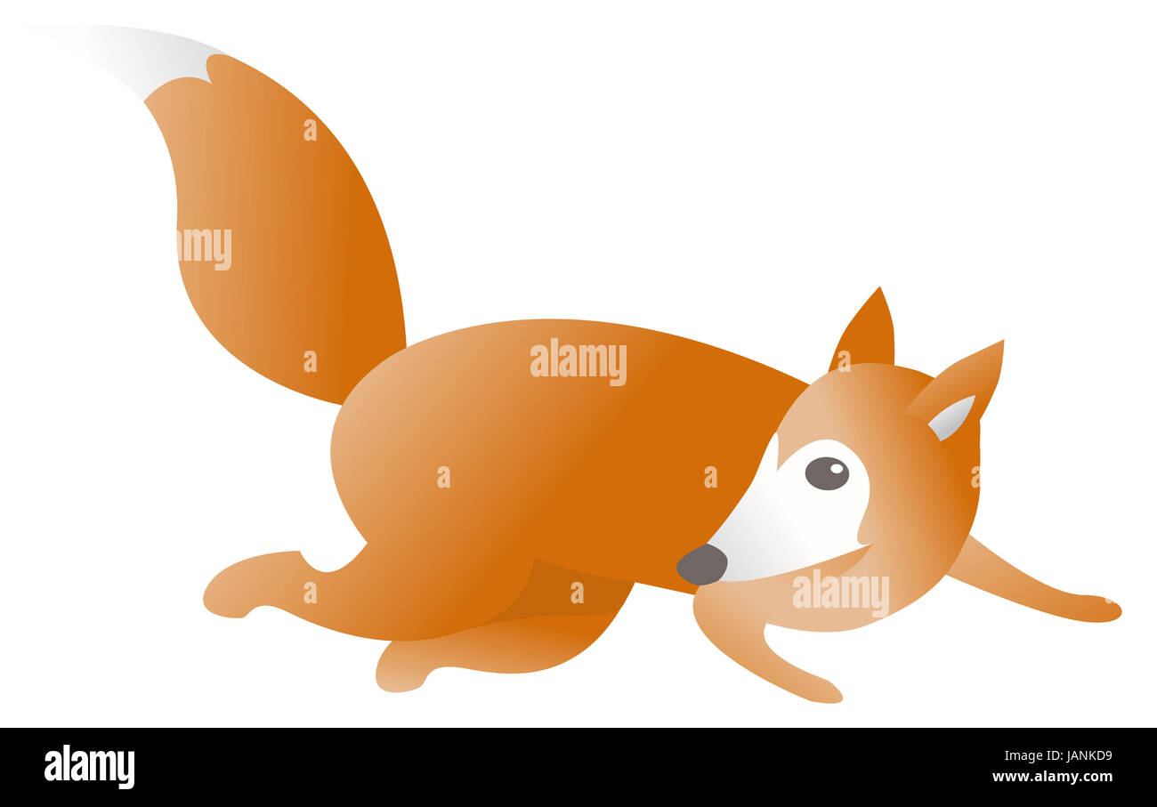 Fox vector Cut Out Stock Images & Pictures - Alamy