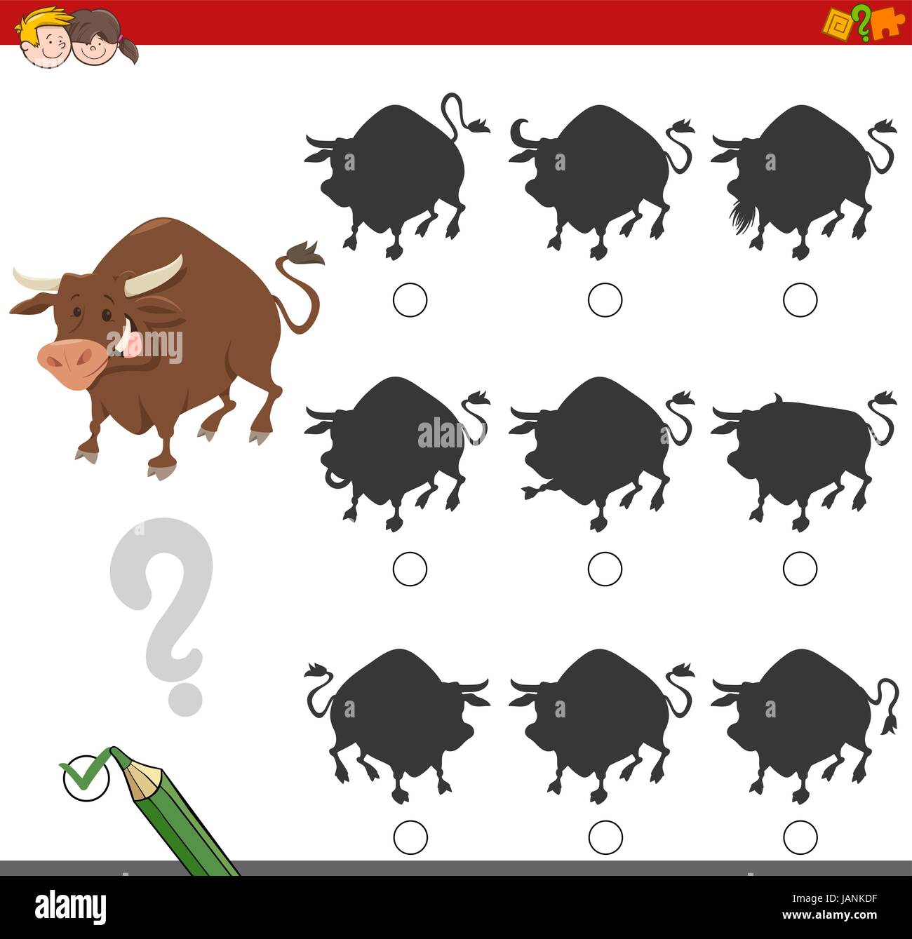 Tail shadow Stock Vector Images - Alamy