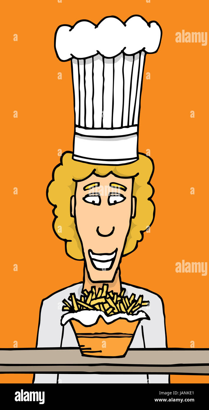 Bad Cook Clipart Image