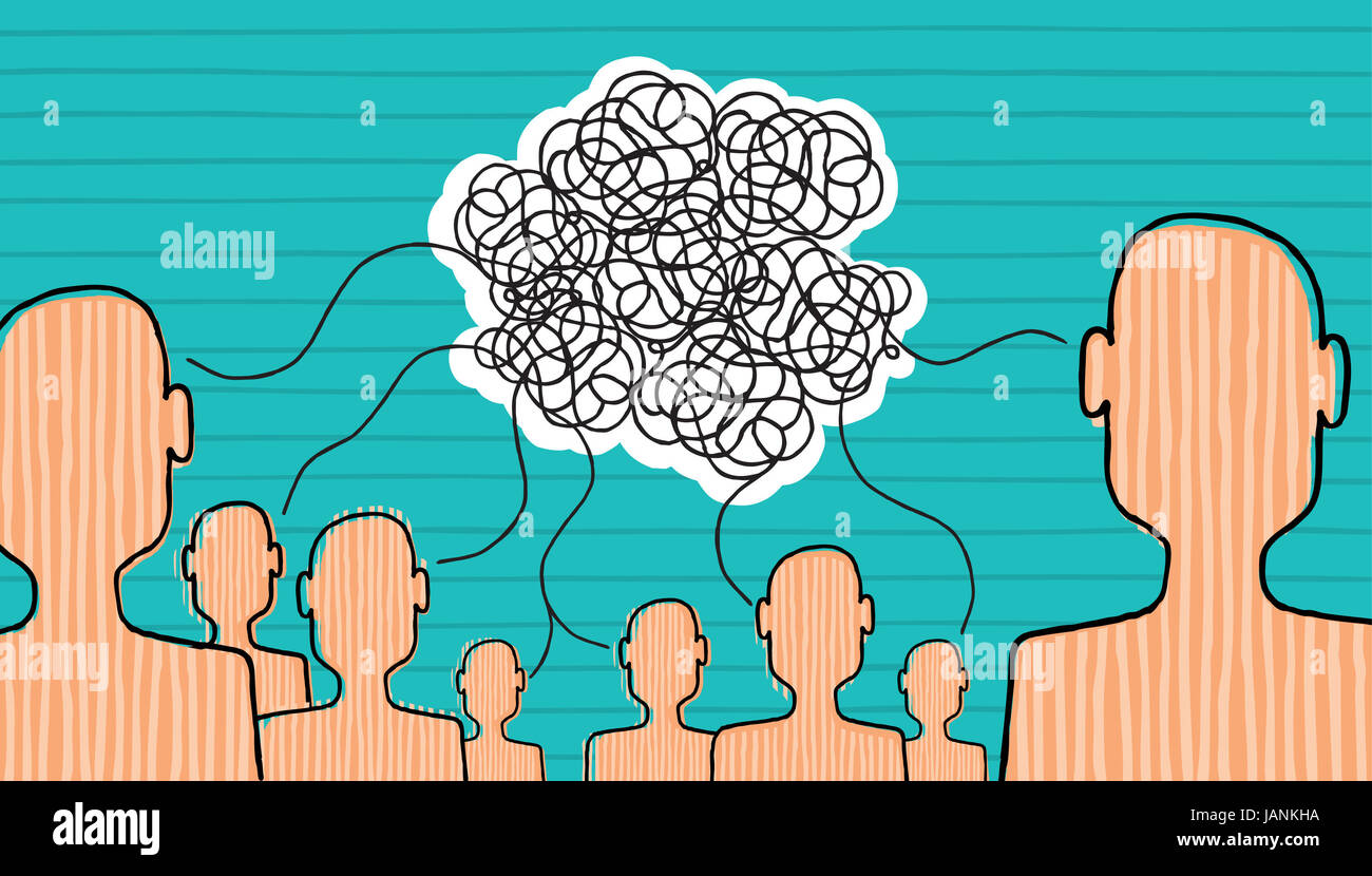 Communication is built Stock Photo - Alamy