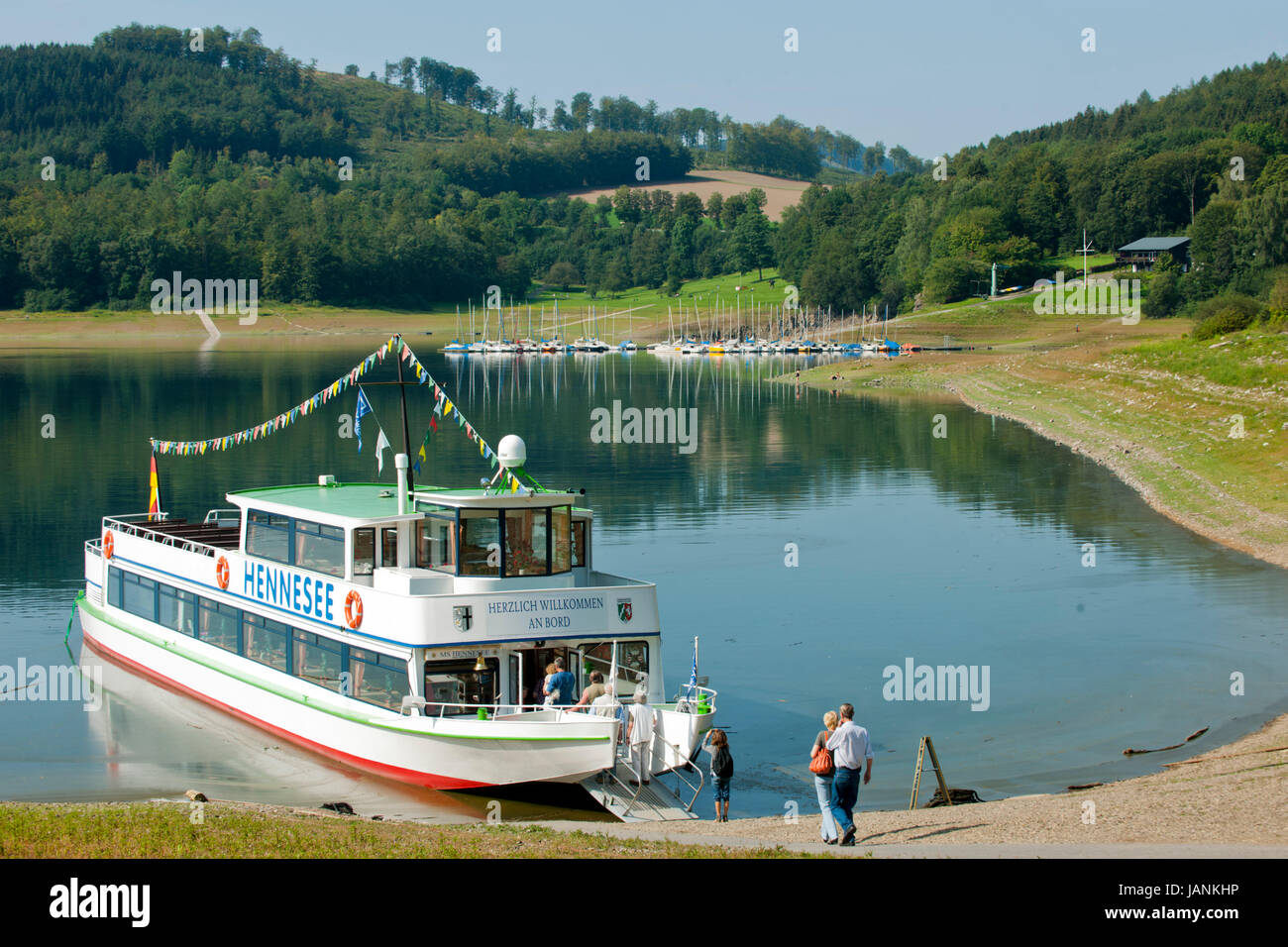 BRD, Nordrhein-Westfalen, Hochsauerlandkreis, Meschede, Hennetalsperre ...