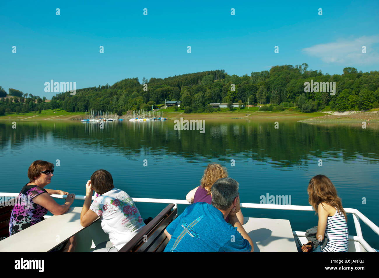 BRD, Nordrhein-Westfalen, Hochsauerlandkreis, Meschede, Hennetalsperre ...