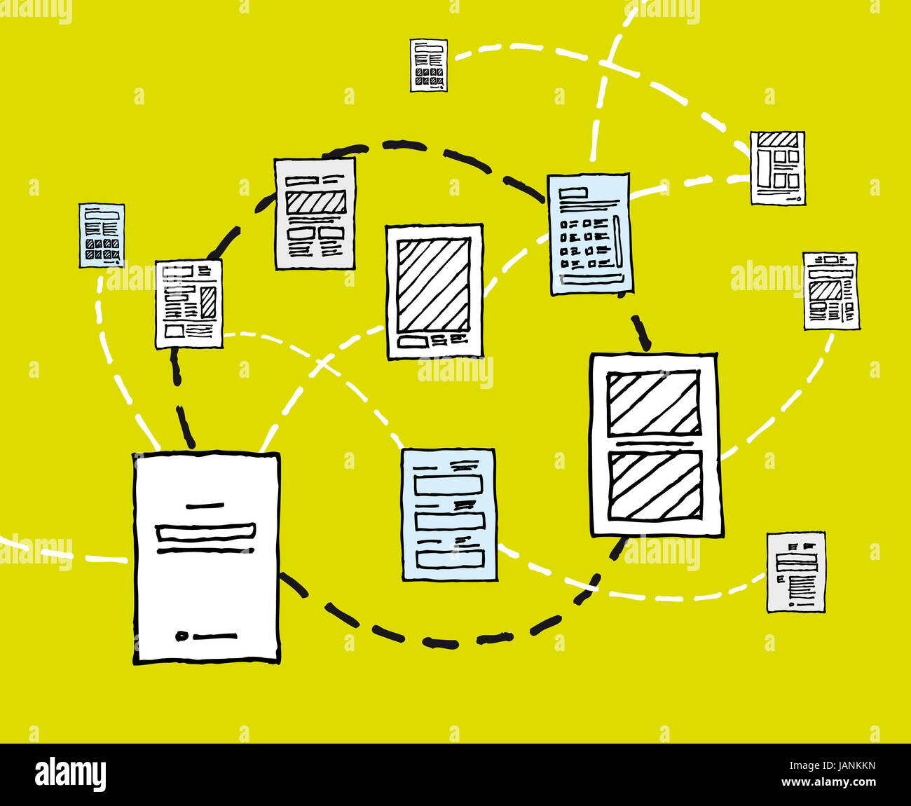 Network flow hi-res stock photography and images - Alamy
