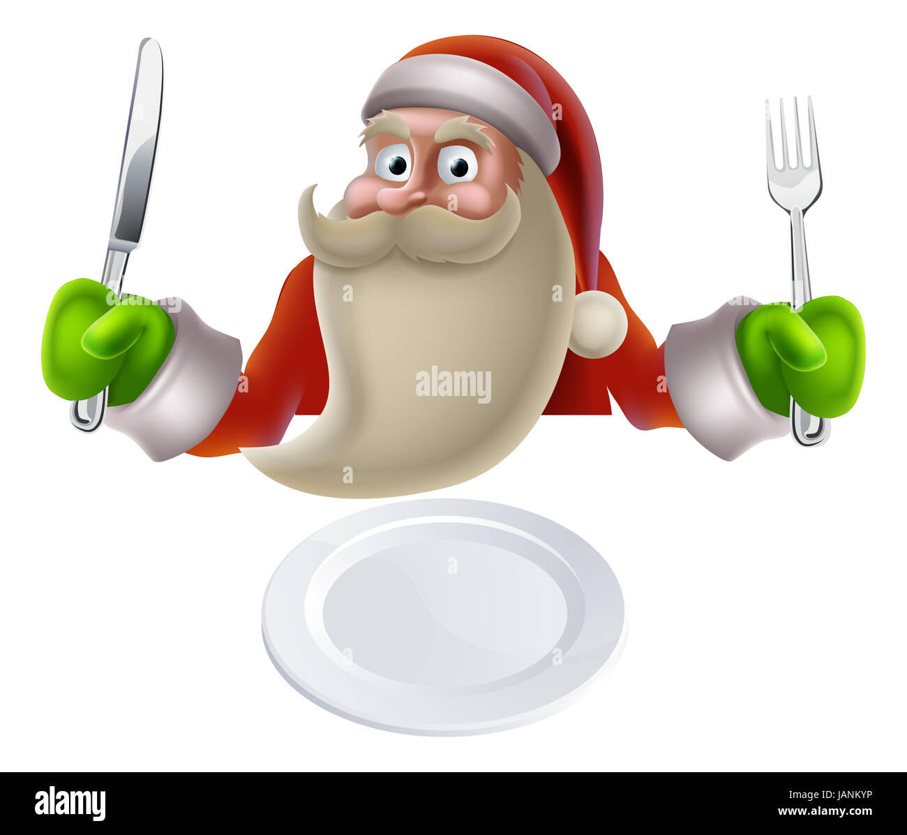 Father chrismas Cut Out Stock Images & Pictures - Alamy