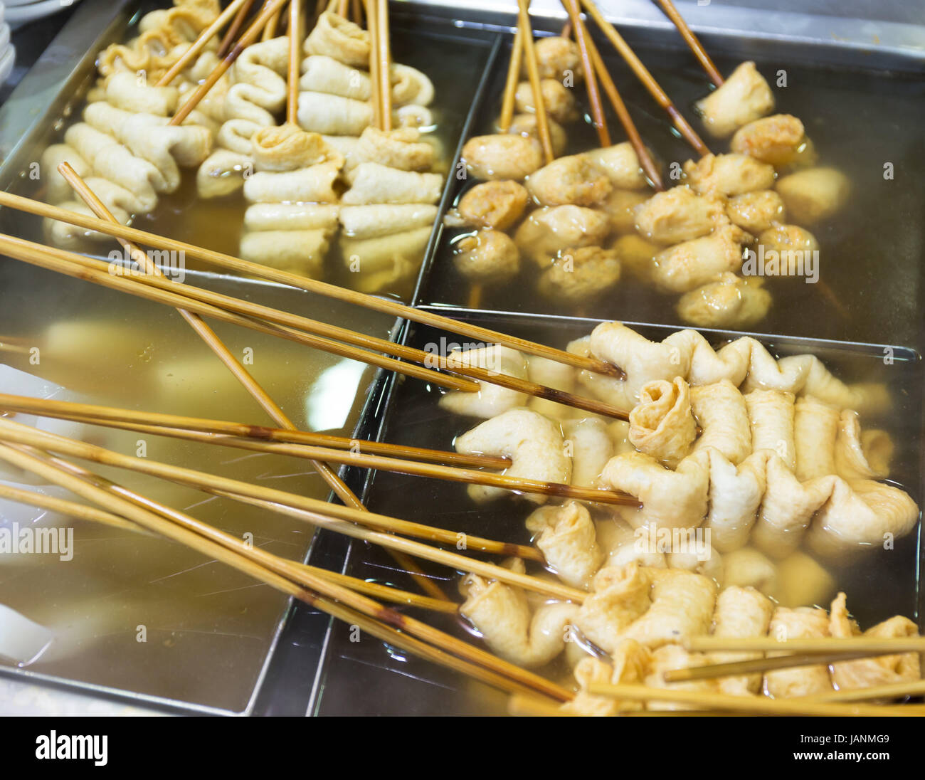 Korean cuisine, fish cake Stock Photo - Alamy