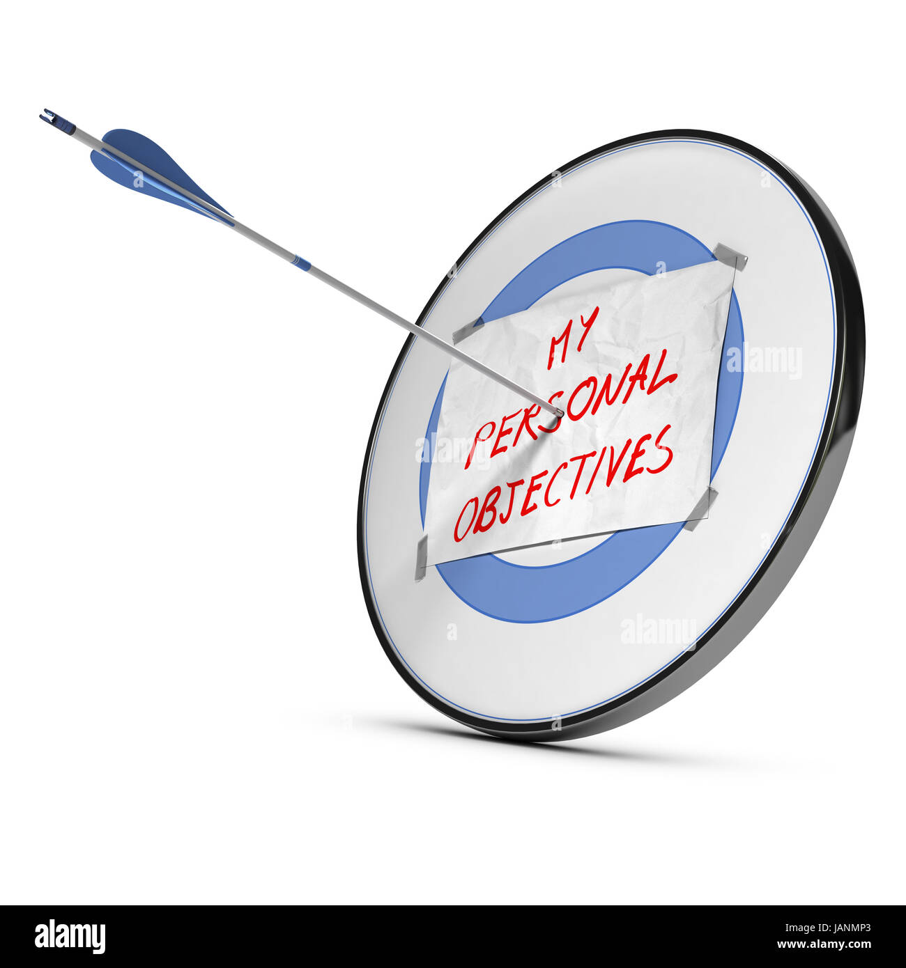 Setting a target Cut Out Stock Images & Pictures - Alamy