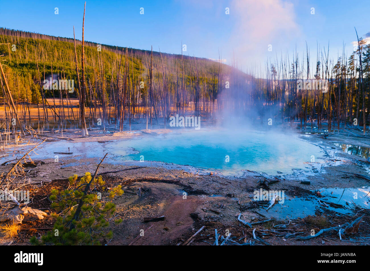 Cistern spring yellowstone hi-res stock photography and images - Alamy