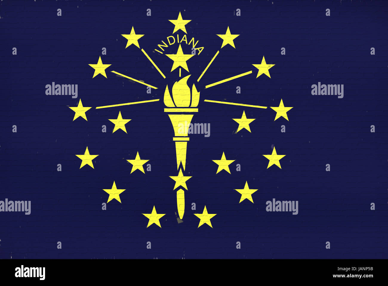 Indiana state illustration hi-res stock photography and images - Alamy