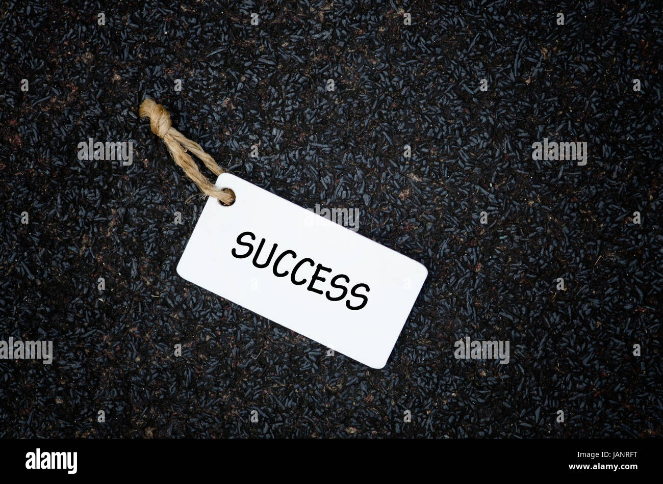 Word success written on wooden tag Stock Photo - Alamy