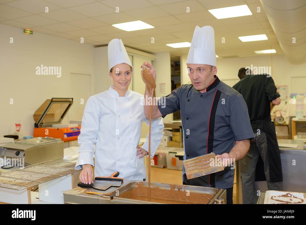 Chocolate making class hi-res stock photography and images - Alamy