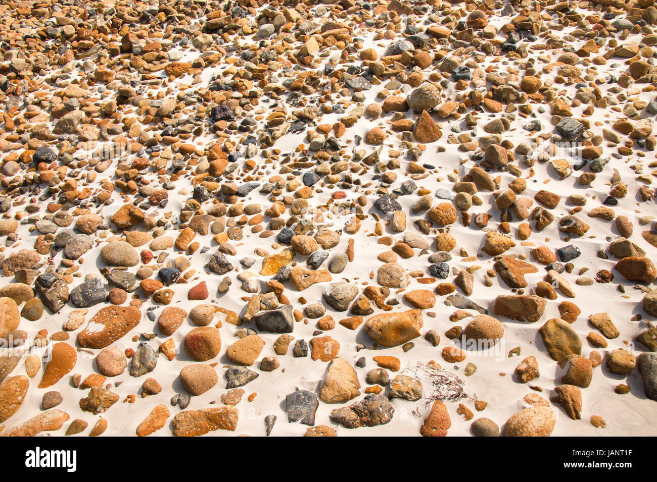 Round pebble stones hi-res stock photography and images - Alamy