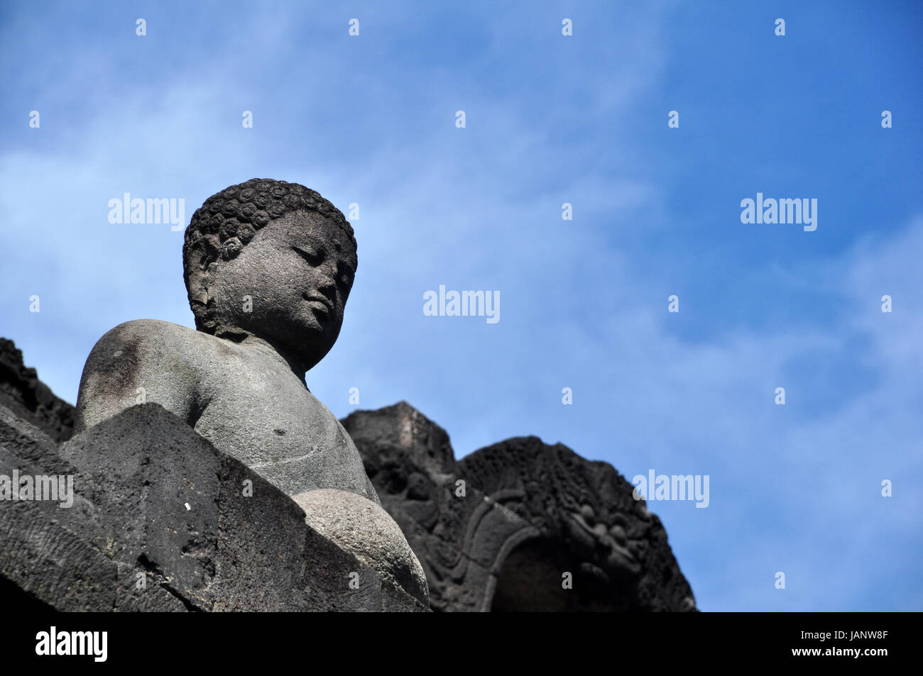 Buddha Statue Borobudur Temple - Indonesia Stock Photo - Alamy