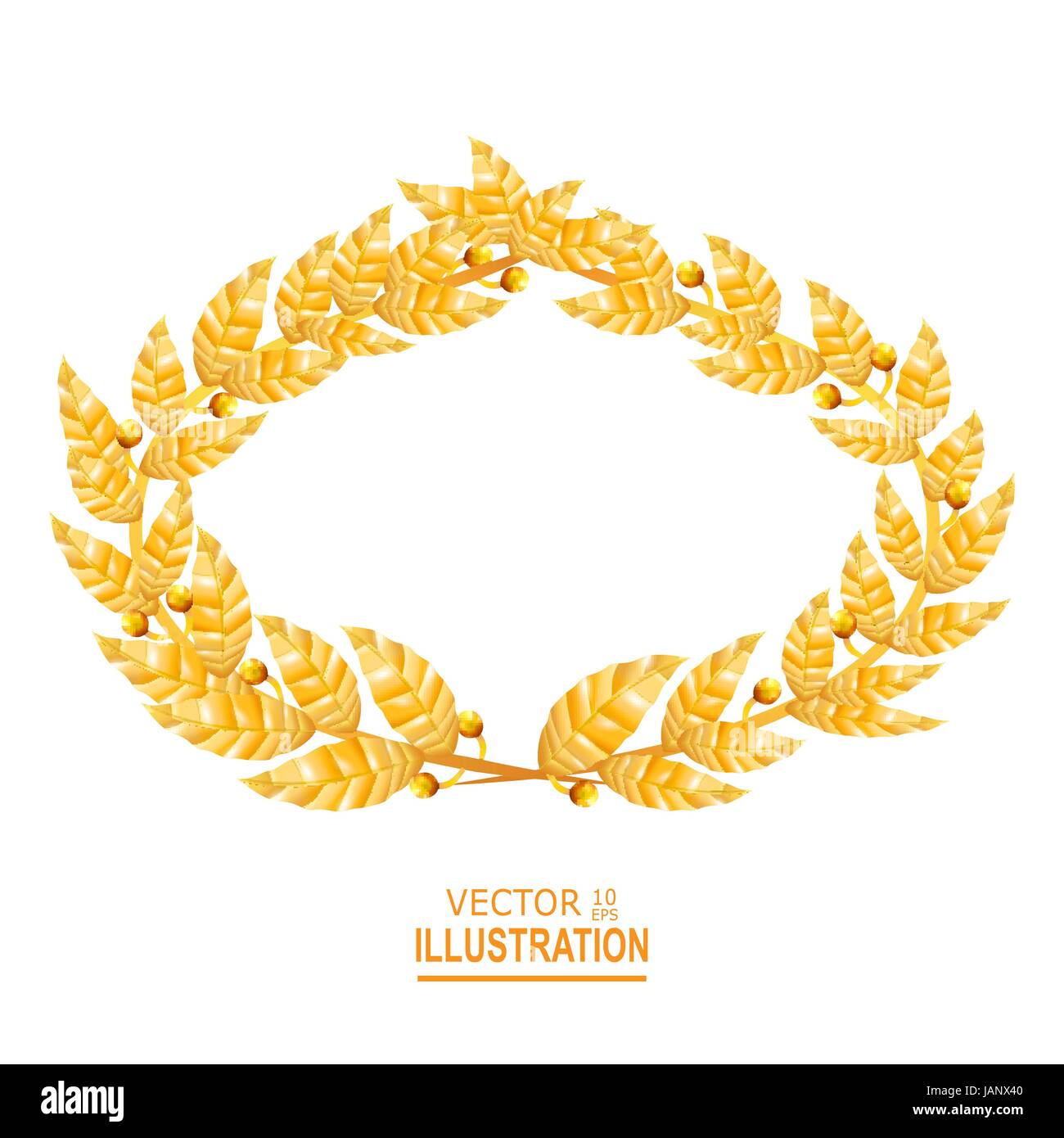 Apollo laurel wreath Cut Out Stock Images & Pictures - Alamy