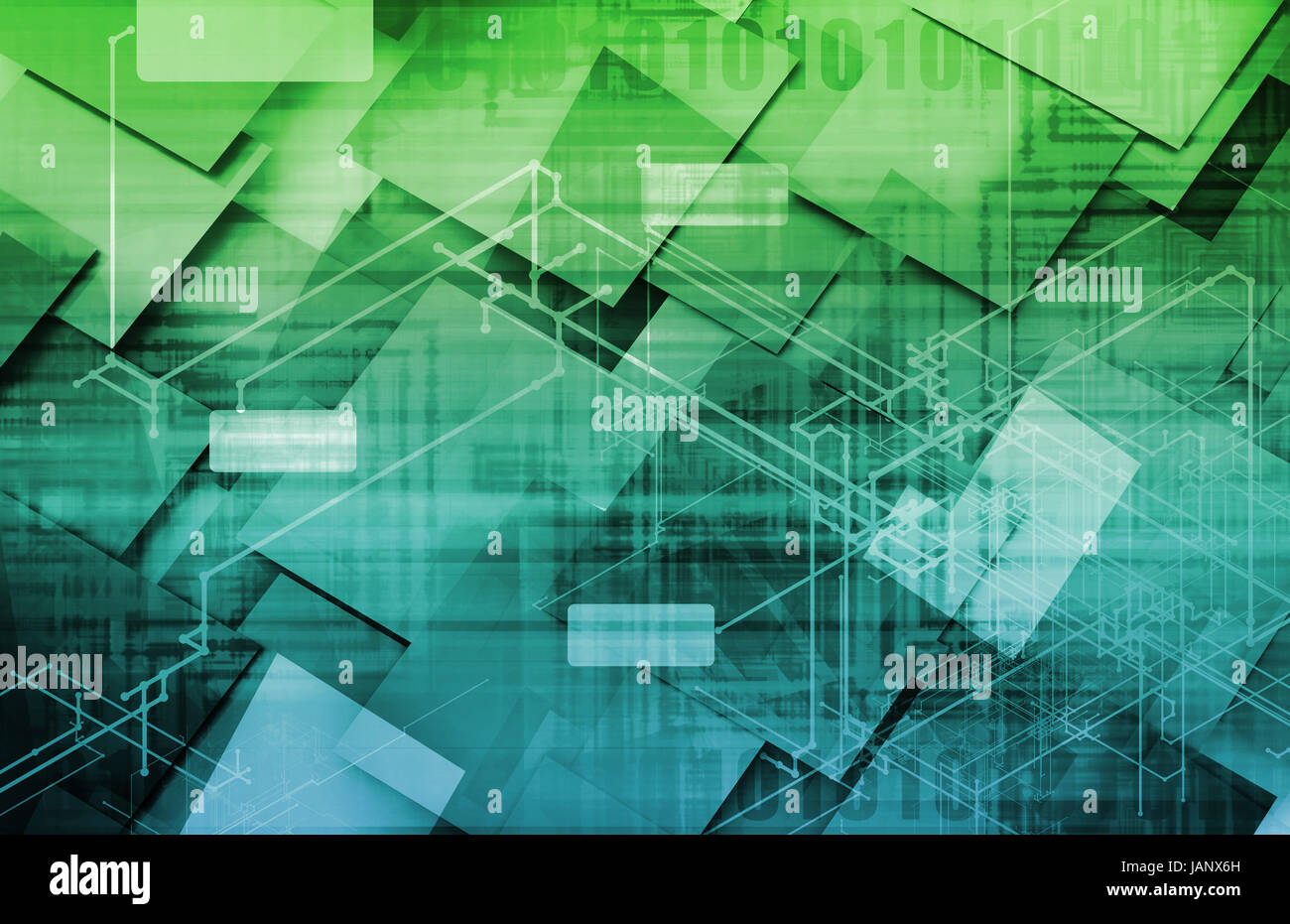 Information Technology or IT Infotech as a Art Stock Photo - Alamy