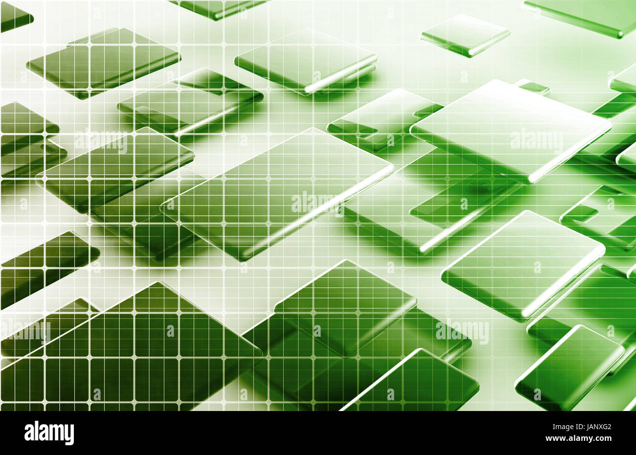 Internet Connection with Moving Data Packets Art Stock Photo - Alamy