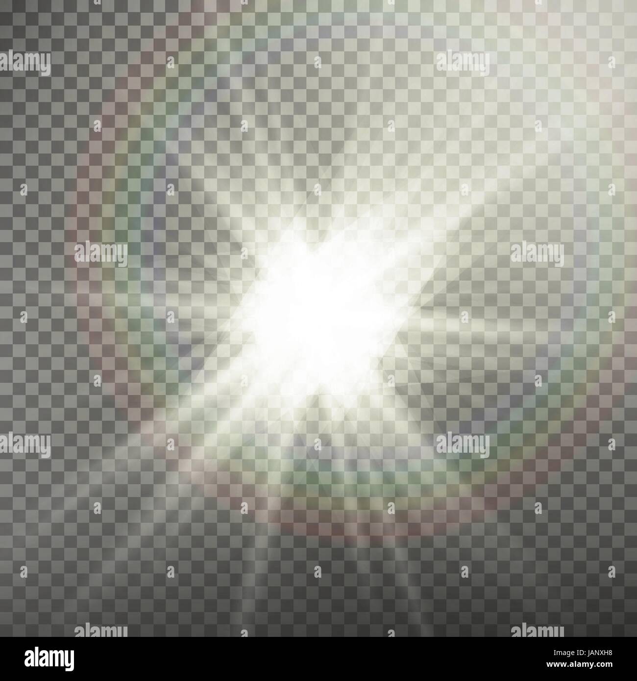 Flashlight Beam Vector