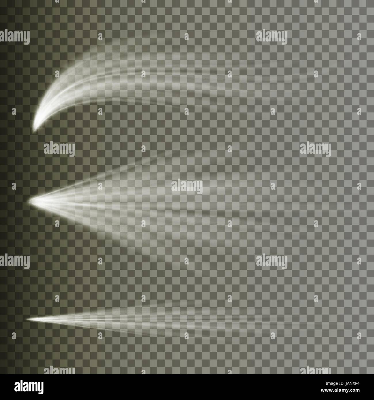 Light Beam Rays Vector. Light Effect Vector. Rays Burst Light.Isolated ...