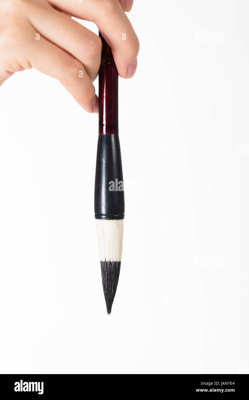 Writing brush hi-res stock photography and images - Alamy