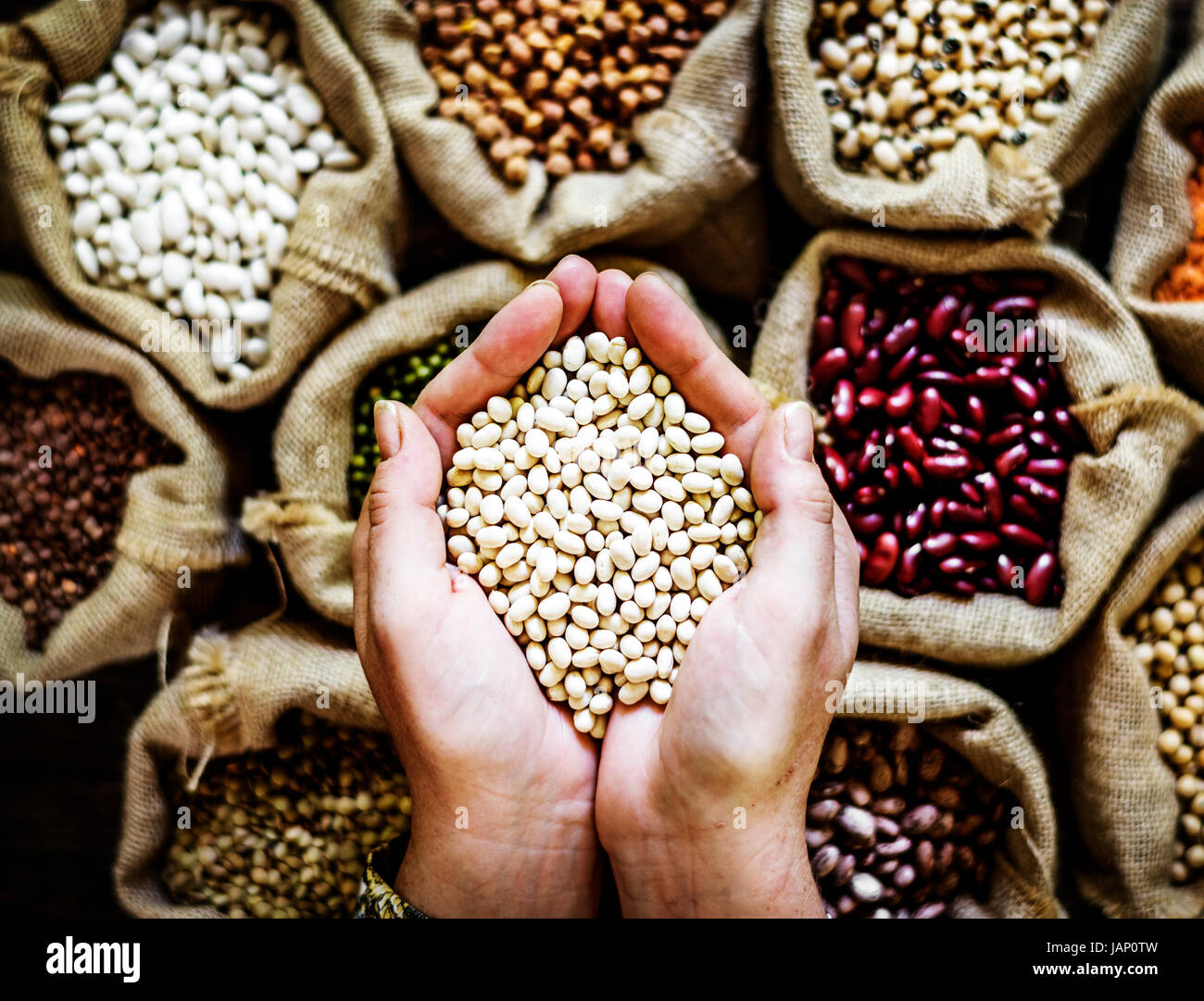 Beans products hi-res stock photography and images - Alamy