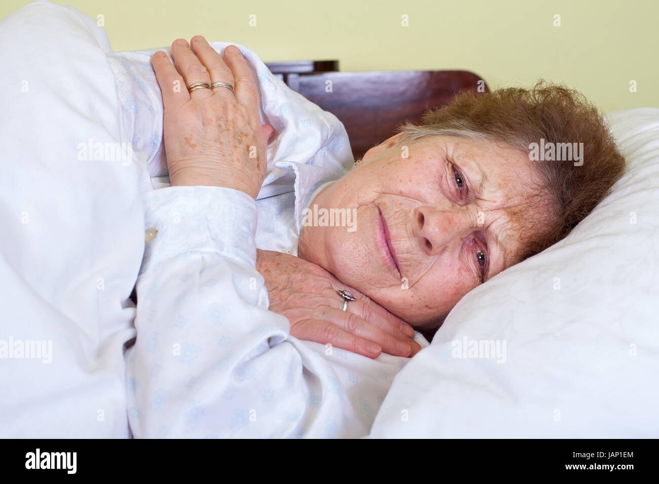 Bedridden old hi-res stock photography and images - Alamy