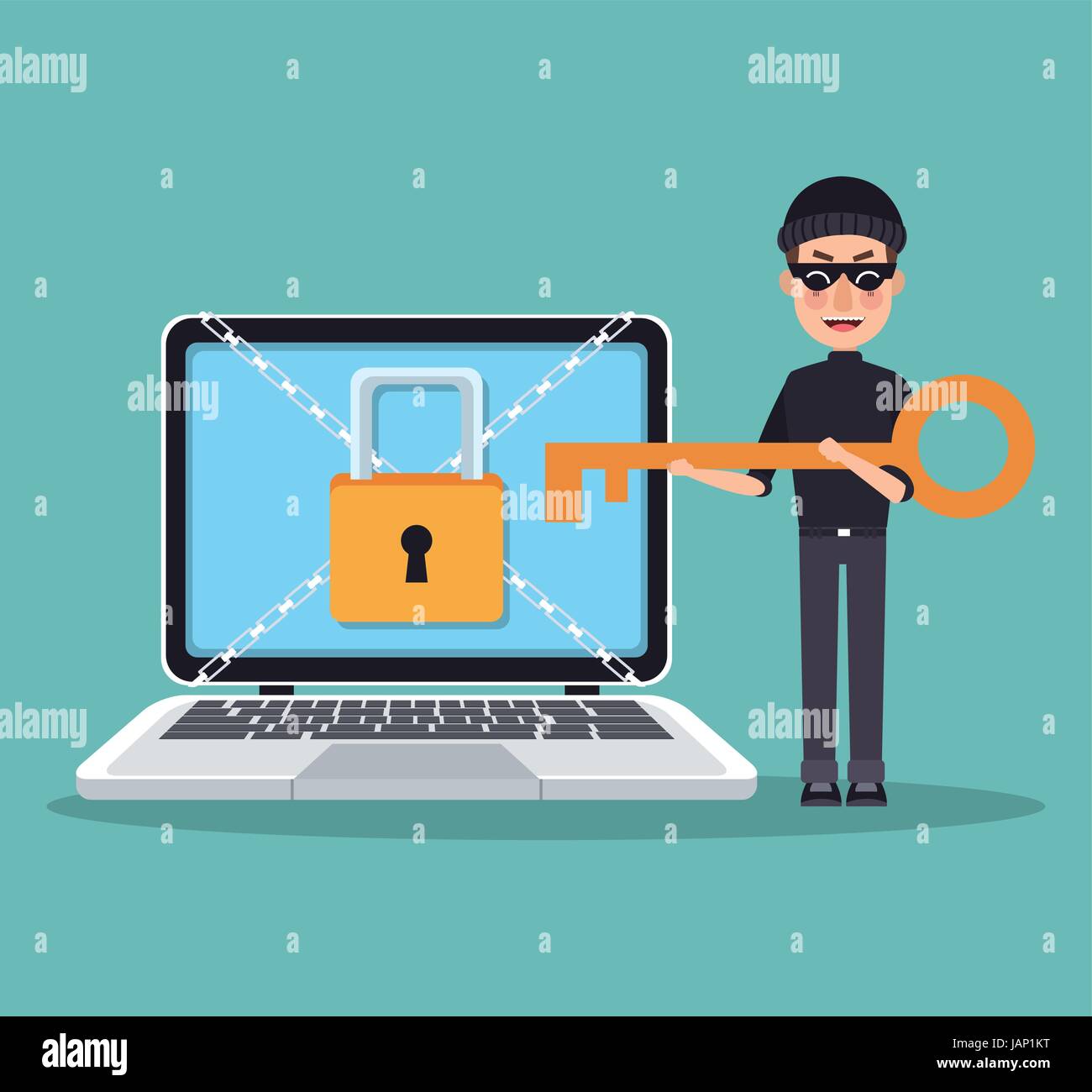 Steal chains Stock Vector Images - Alamy