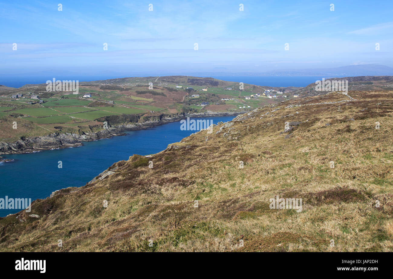 South Harbour, Cape Clear Island, County Cork, Ireland, Irish Republic ...