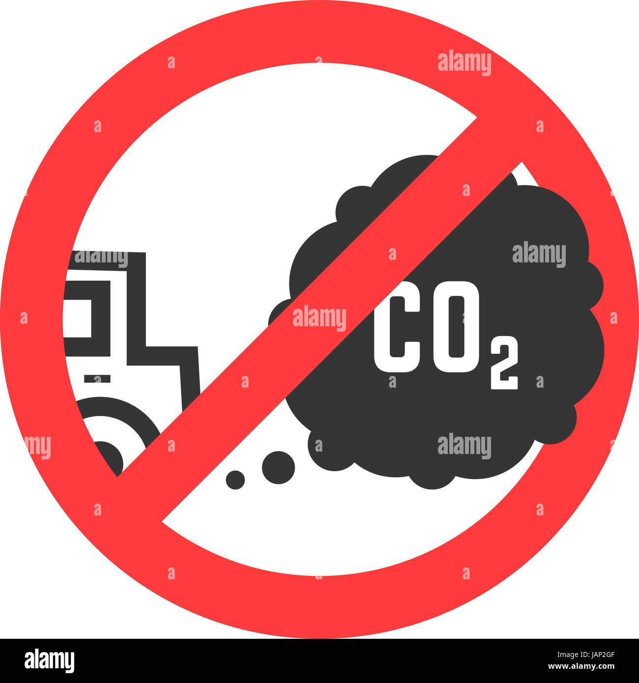 No co2 emissions Stock Vector Images - Alamy