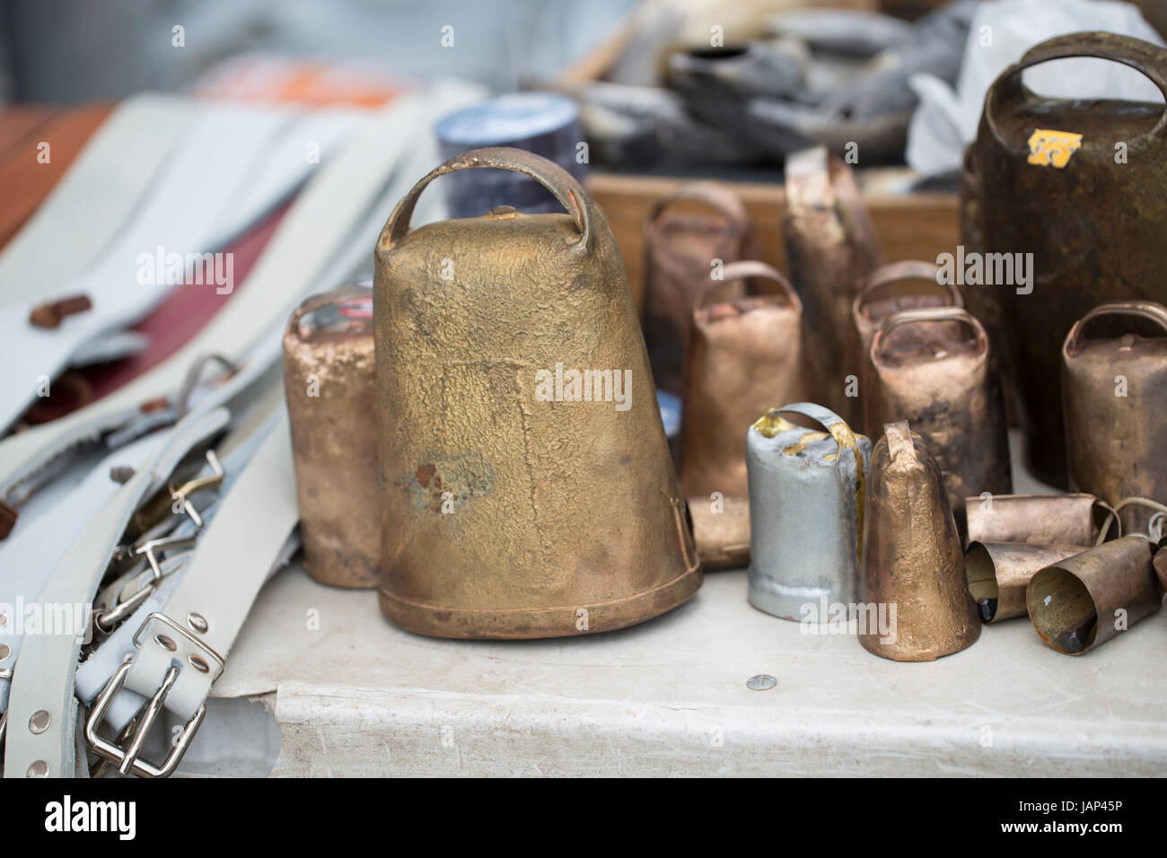 Cowbells hi-res stock photography and images - Alamy