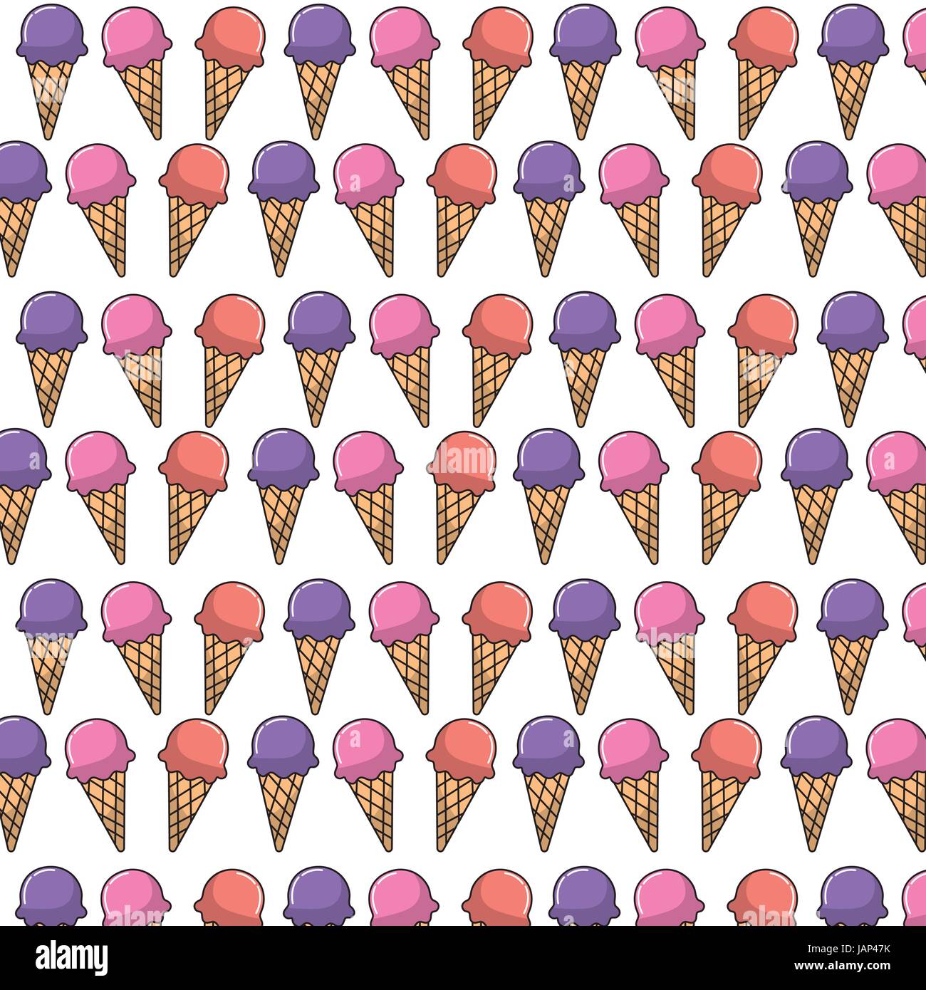 tasty ice cream background design Stock Vector Image & Art - Alamy