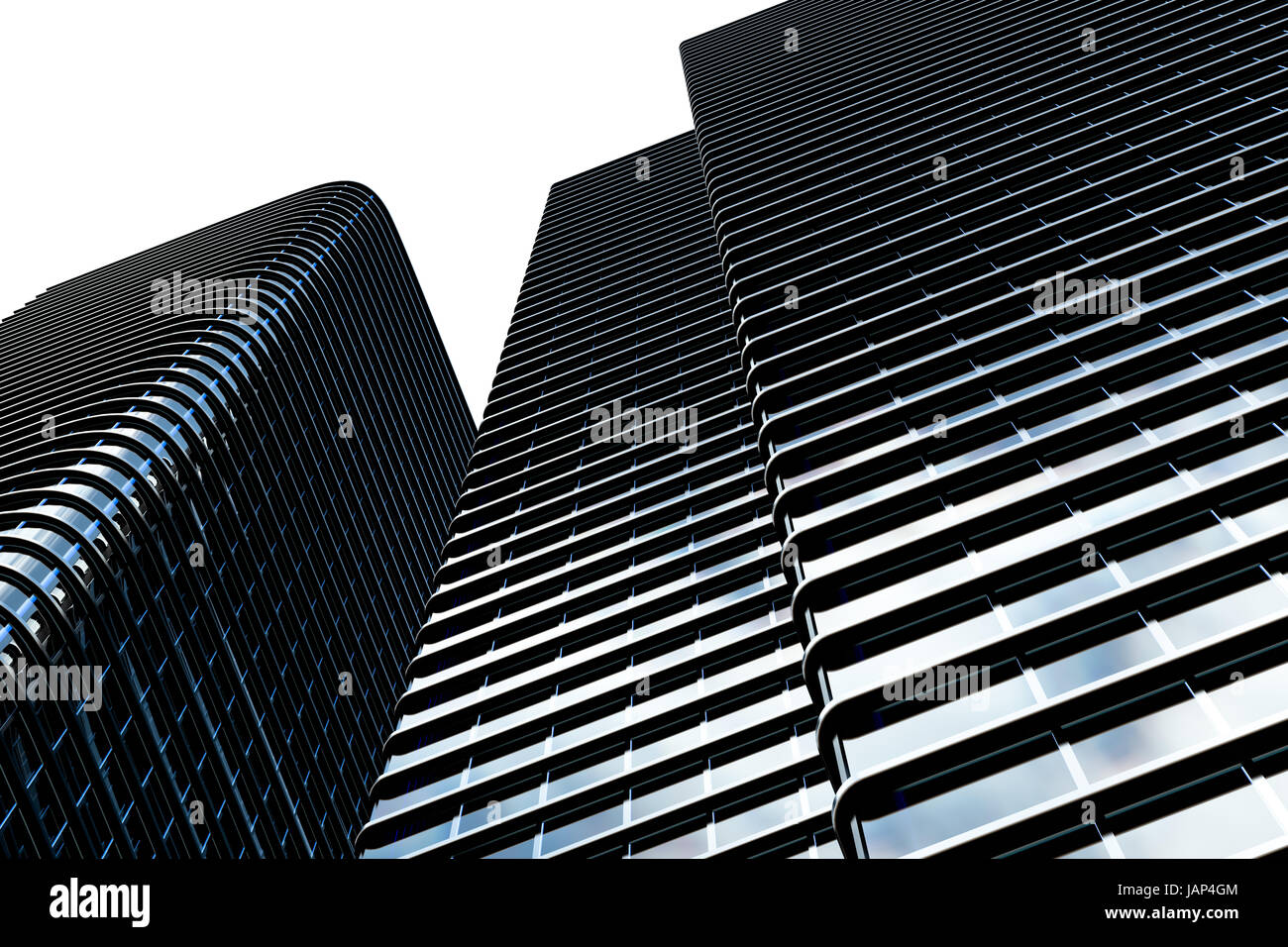 Skyscraper isolated on white background Stock Photo - Alamy