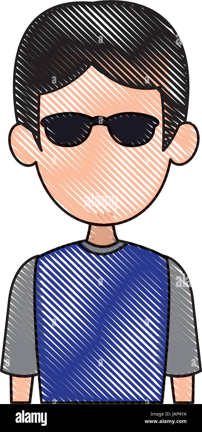 man facelessfigure icon flat style image Stock Vector Image & Art - Alamy