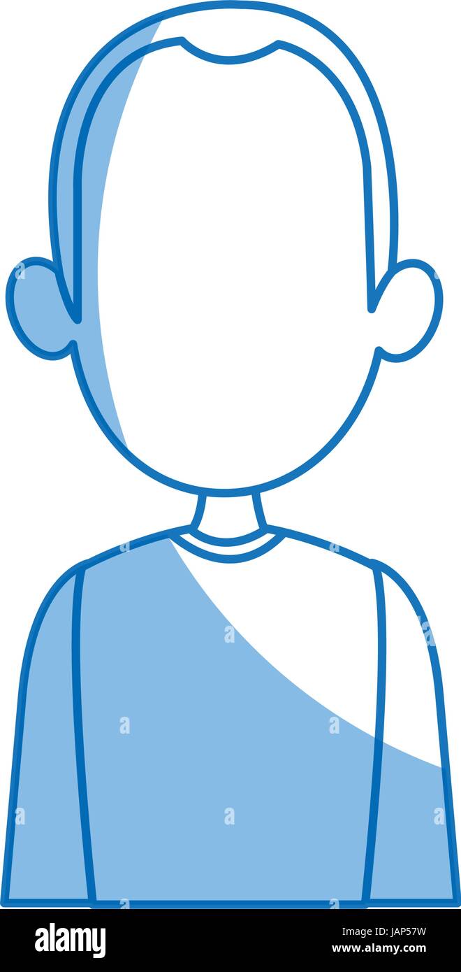 portrait man people faceless style image Stock Vector Image & Art - Alamy