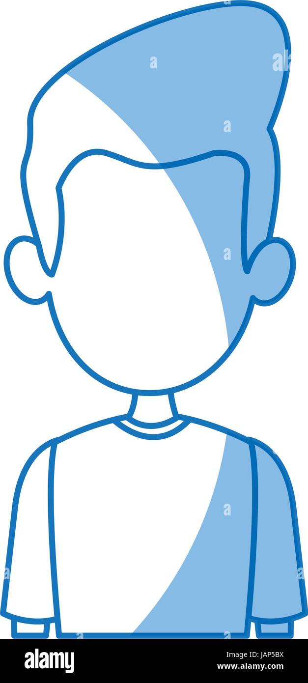 head man faceless avatar simple image Stock Vector Image & Art - Alamy