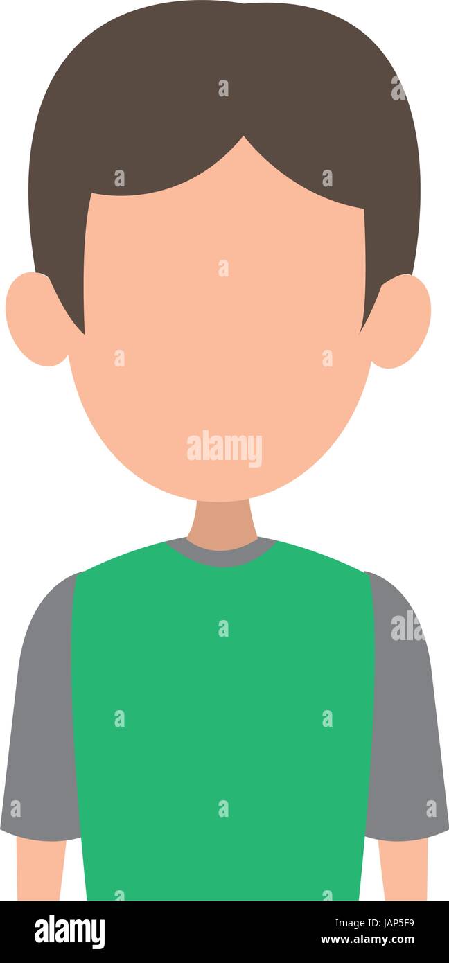 portrait man people faceless style image Stock Vector Image & Art - Alamy