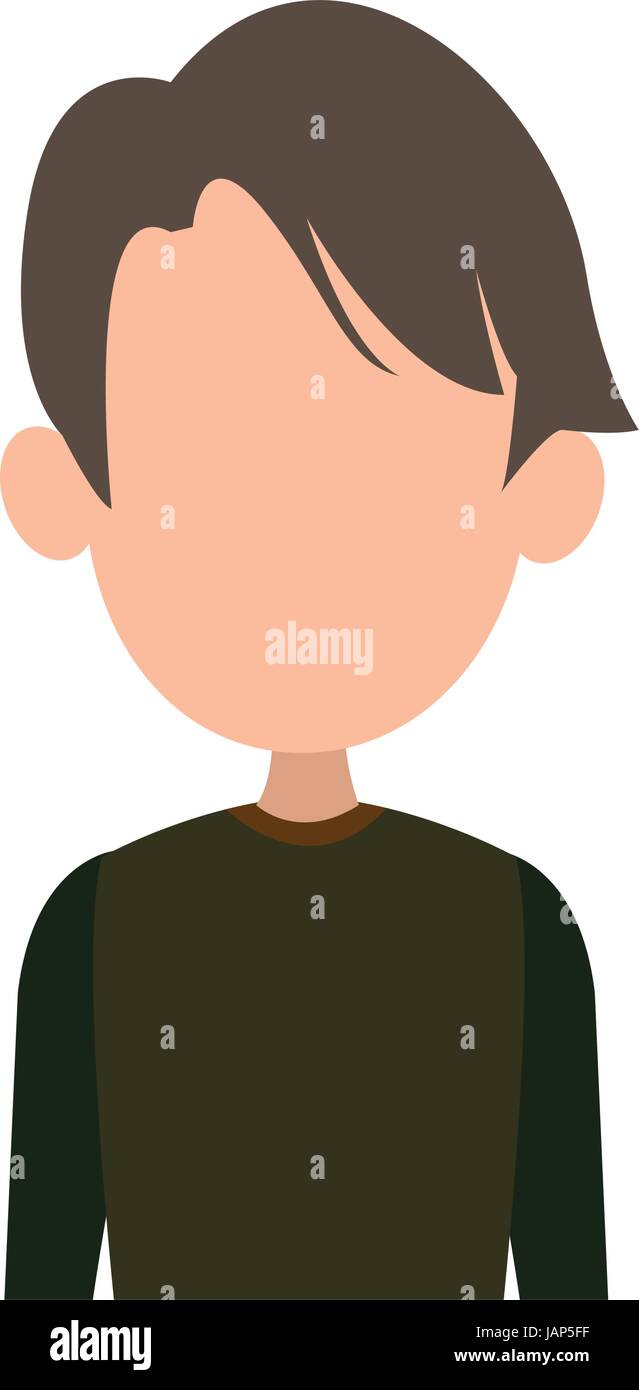 portrait man people faceless style image Stock Vector Image & Art - Alamy