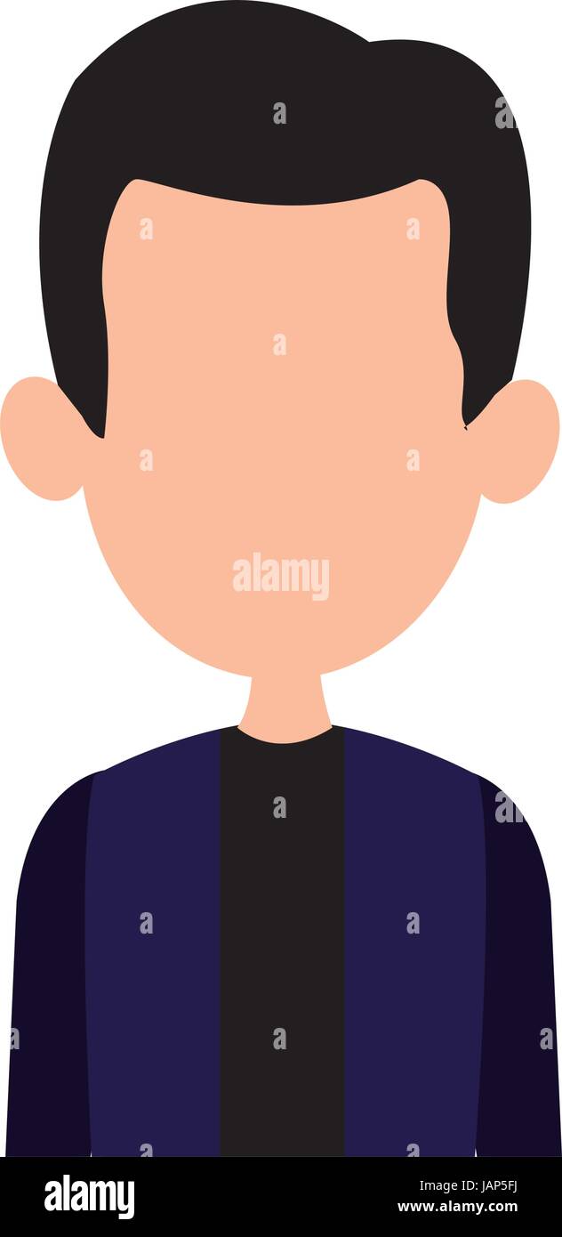 portrait man people faceless style image Stock Vector Image & Art - Alamy