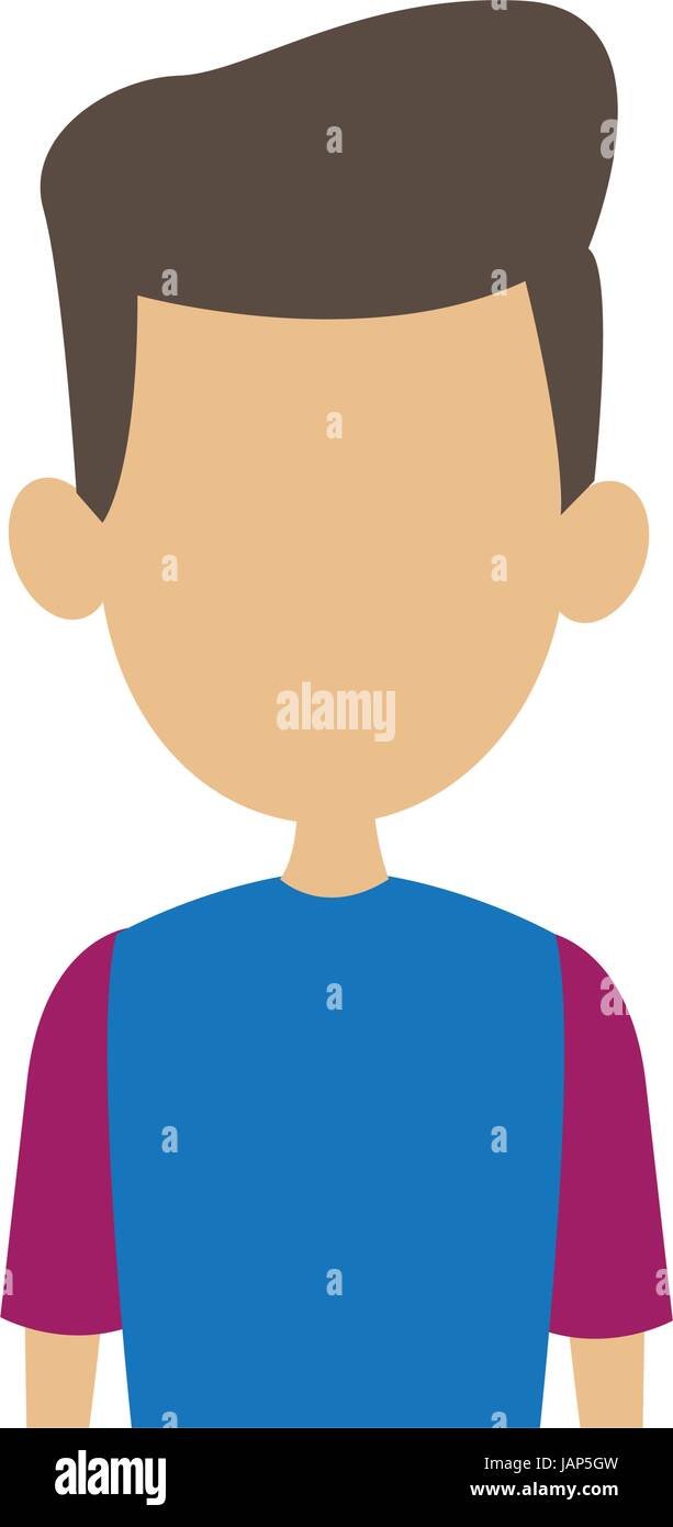 portrait man people faceless style image Stock Vector Image & Art - Alamy