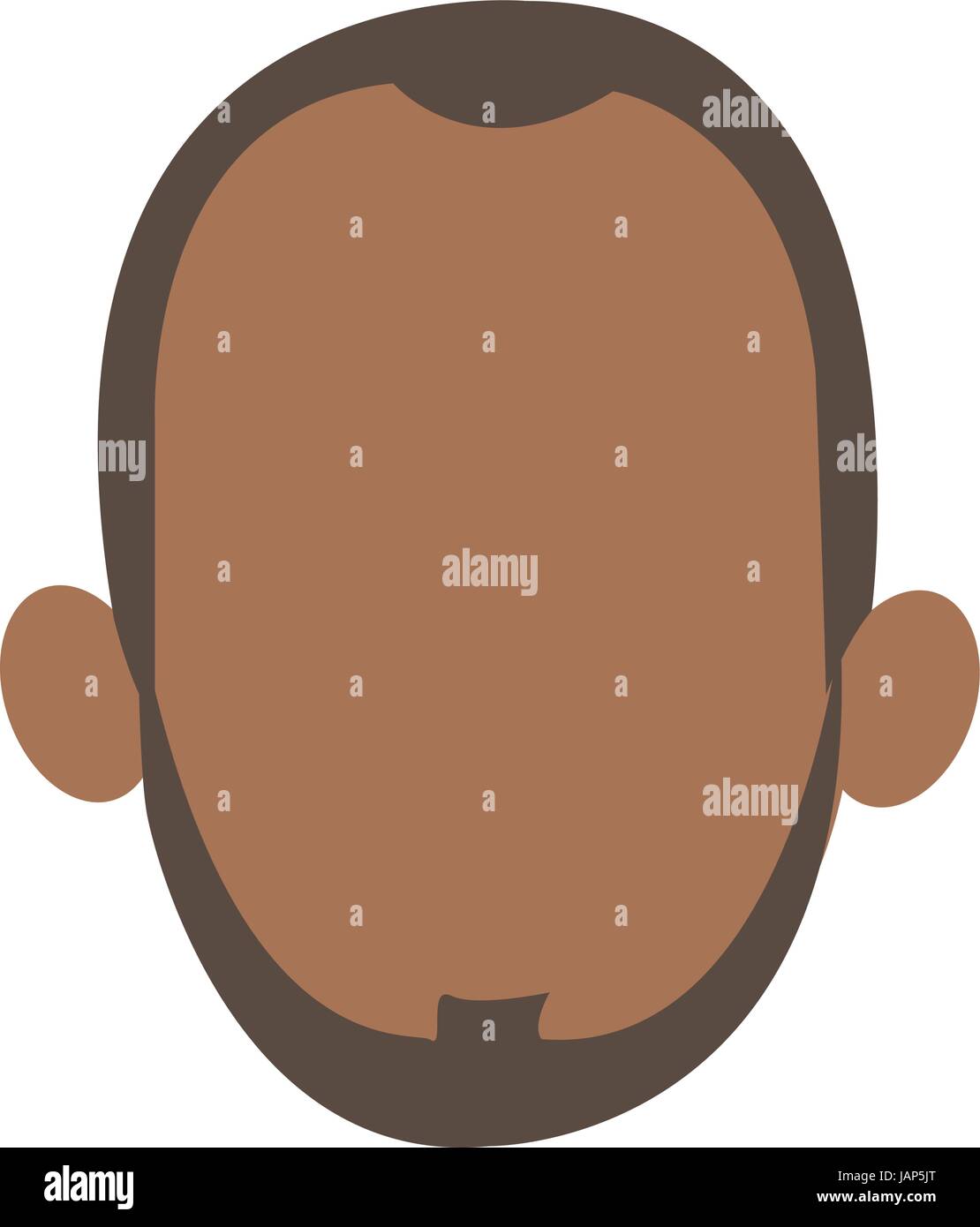 Man head faceless icon Stock Vector Images - Alamy