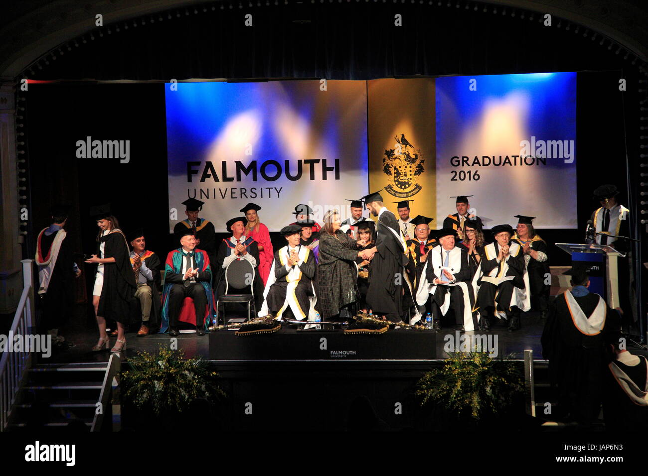Stage wearing graduation hi-res stock photography and images - Alamy