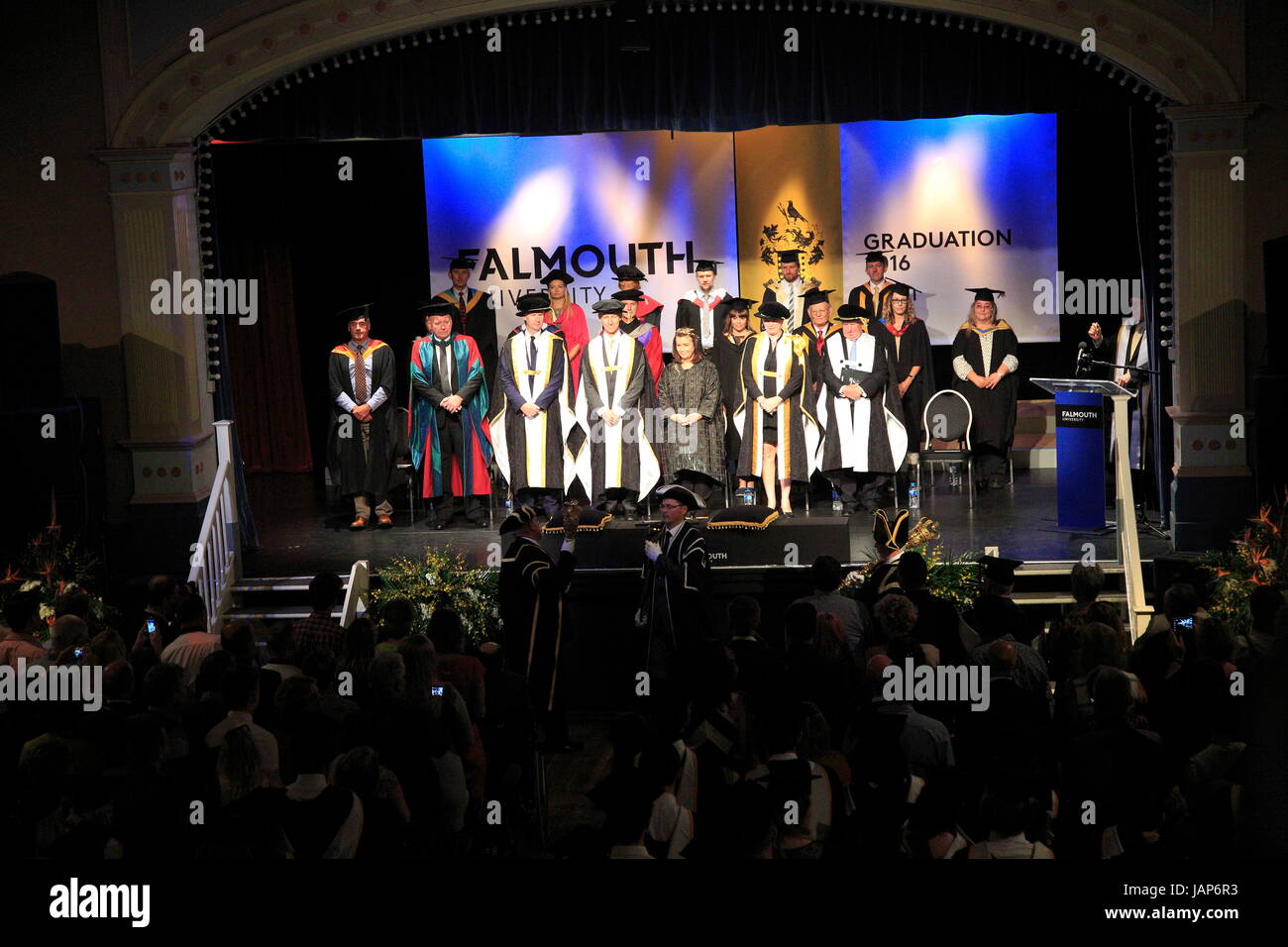 Stage wearing graduation hi-res stock photography and images - Alamy