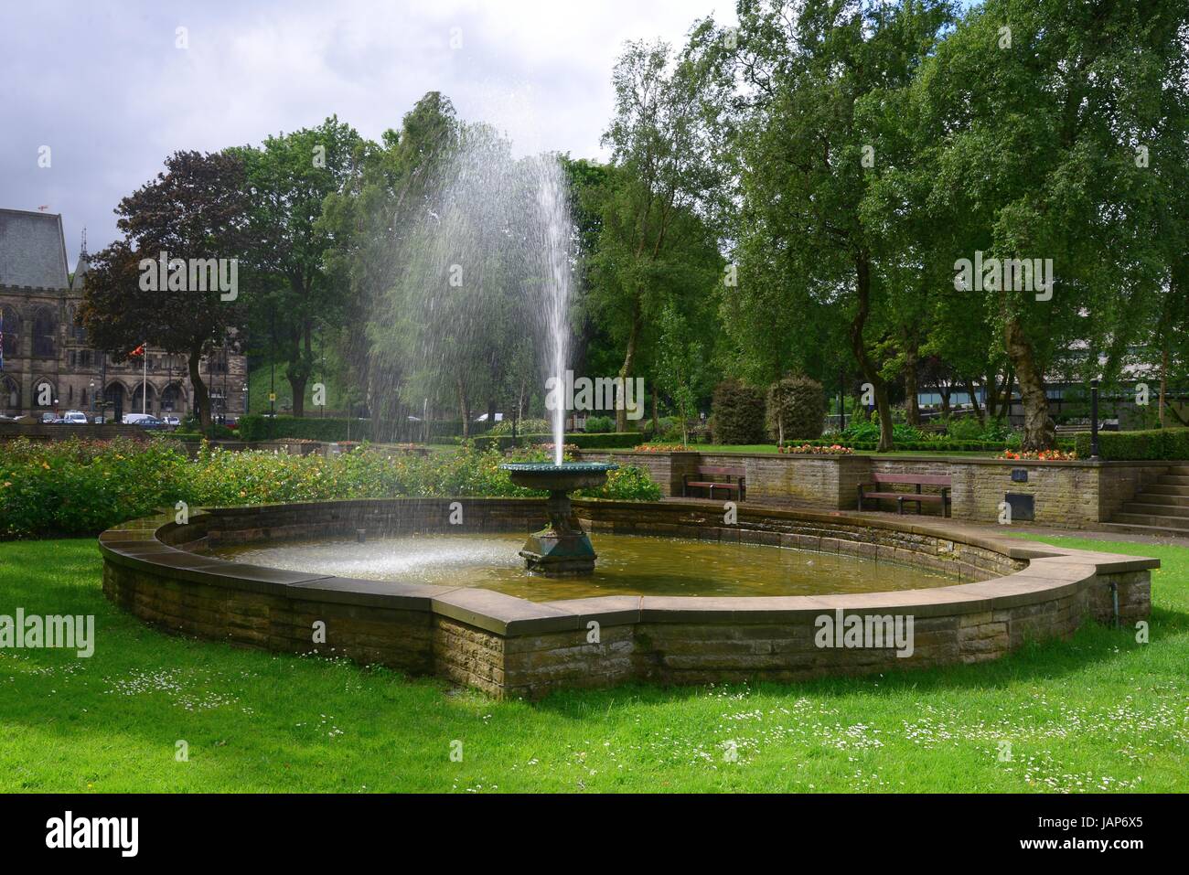 Rochdale Memorial gardens Stock Photo - Alamy