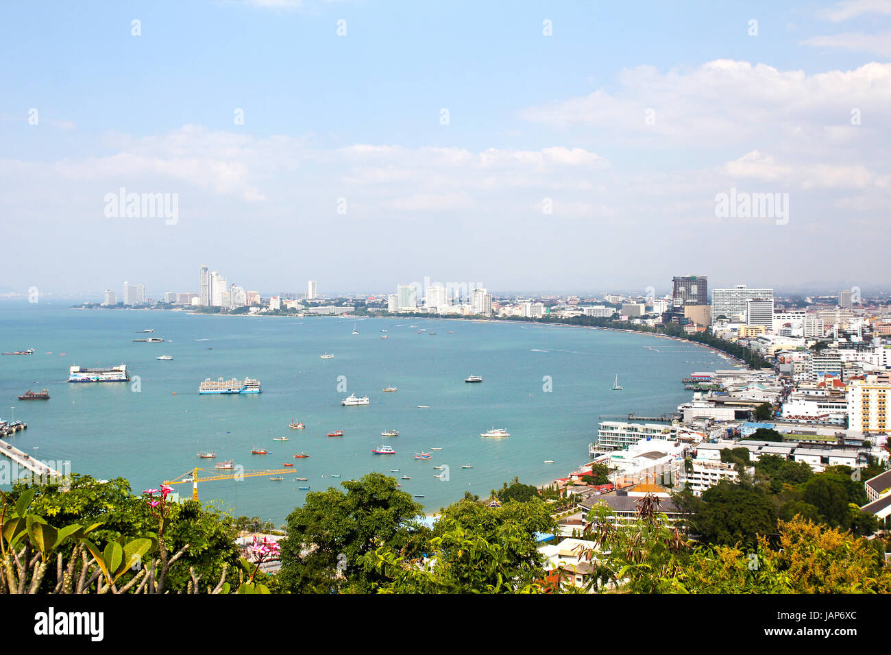 Pattaya thailand bird eye view hi-res stock photography and images - Alamy