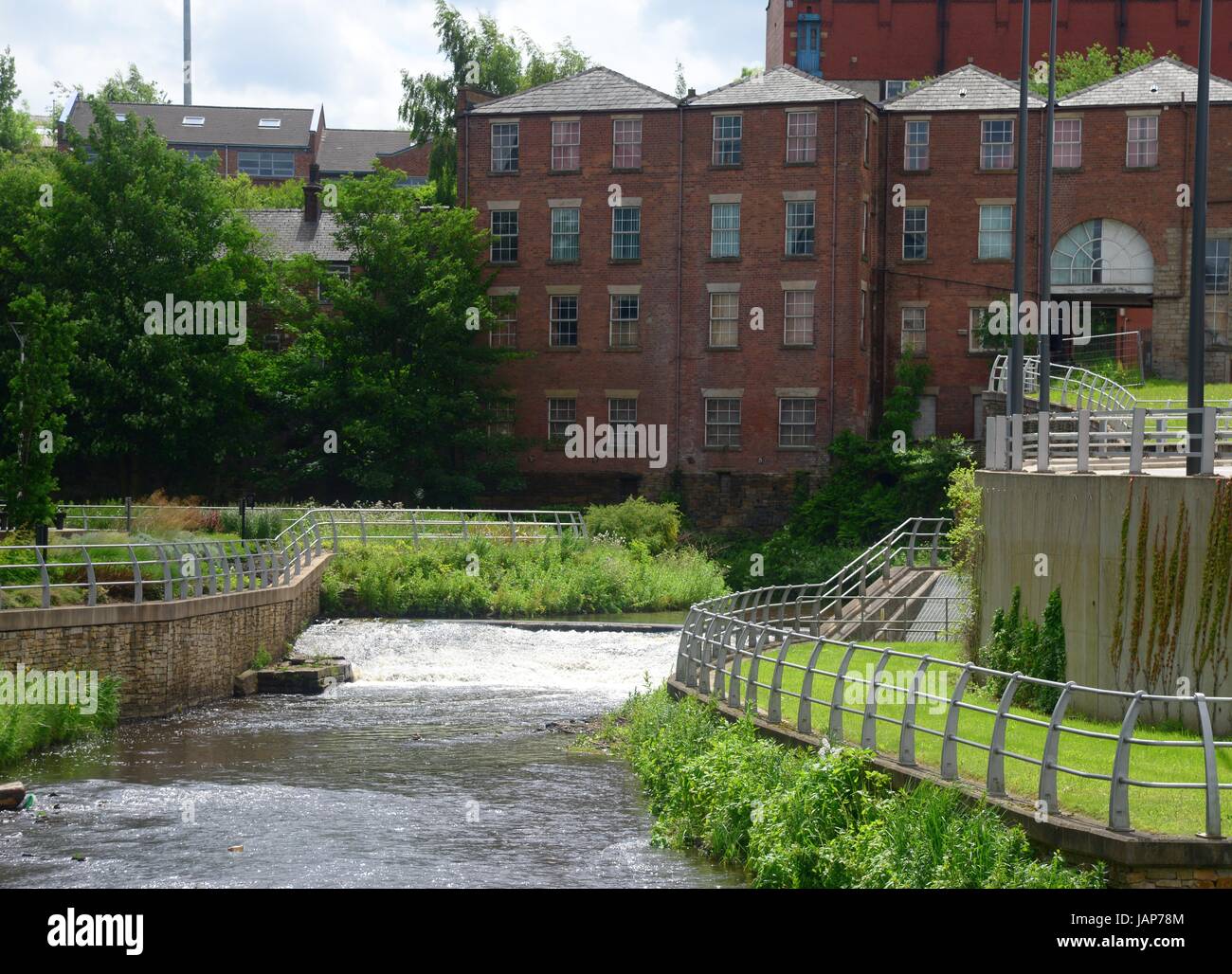 River Roch at Rochdale Stock Photo - Alamy