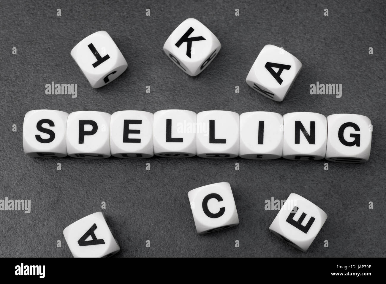 Plastic letters spelling word hi-res stock photography and images - Alamy
