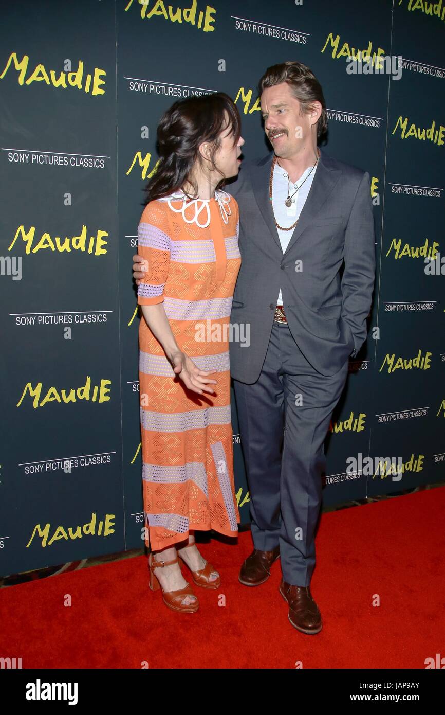 New York, NY, USA. 6th June, 2017. Sally Hawkins, Ethan Hawke at ...
