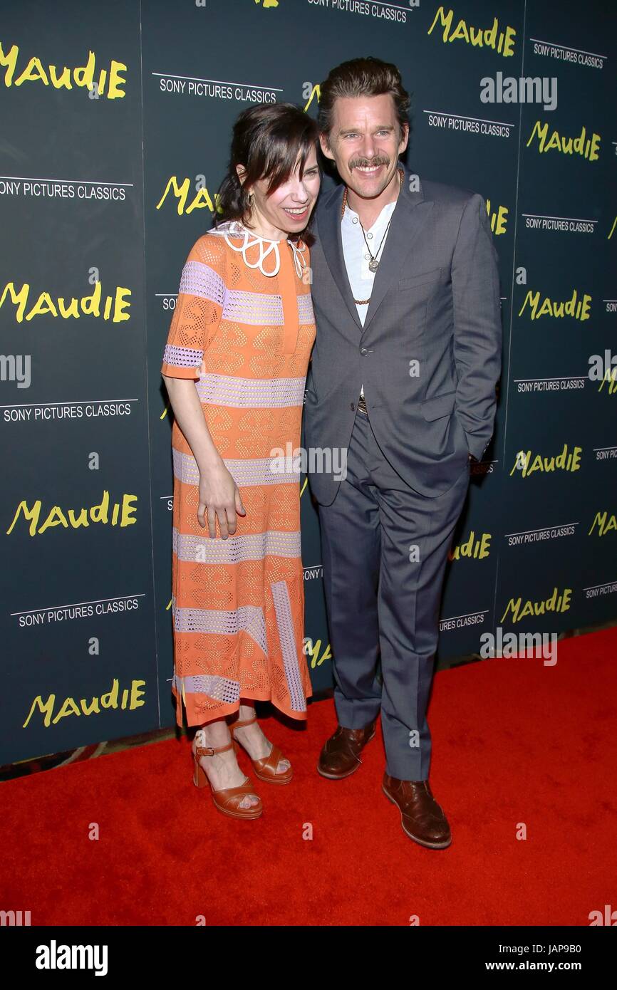 New York, NY, USA. 6th June, 2017. Sally Hawkins, Ethan Hawke at ...